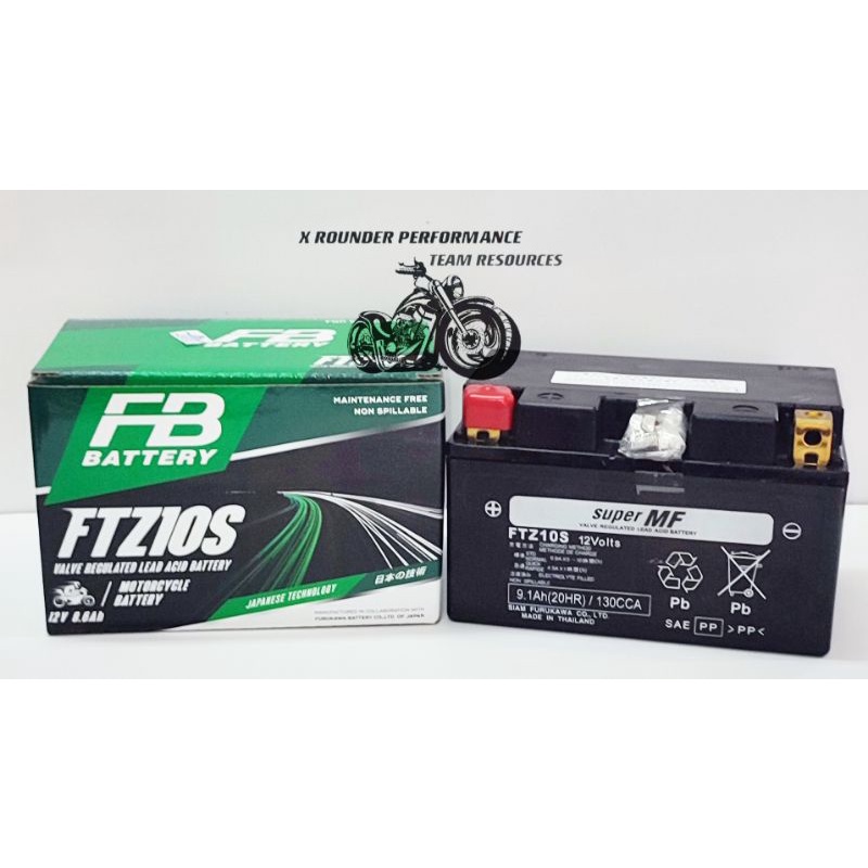 FB FURUKAWA BATTERY FTZ10S MAINTENANCE FREE | Shopee Malaysia
