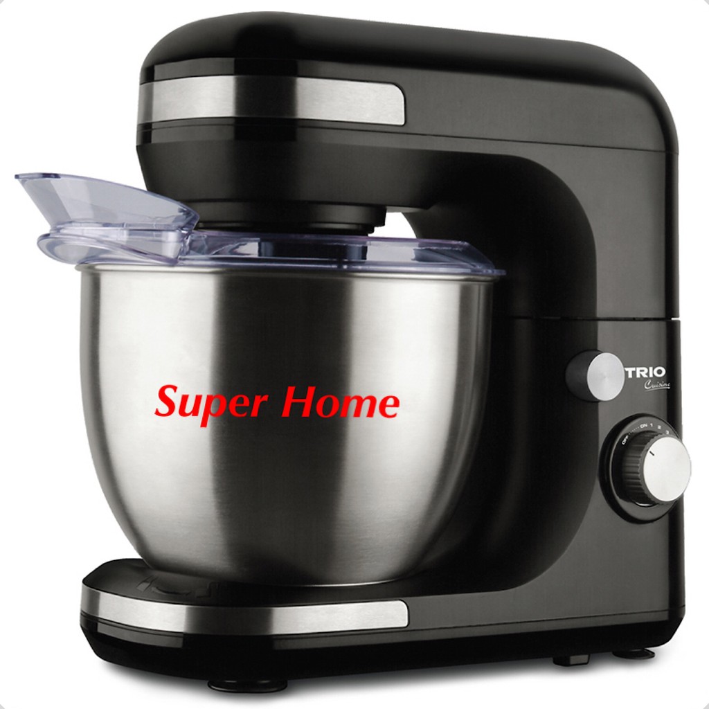 Trio Stand Mixer TPM-601 Power Stand Mixer 7 Speed - Black (5L ...