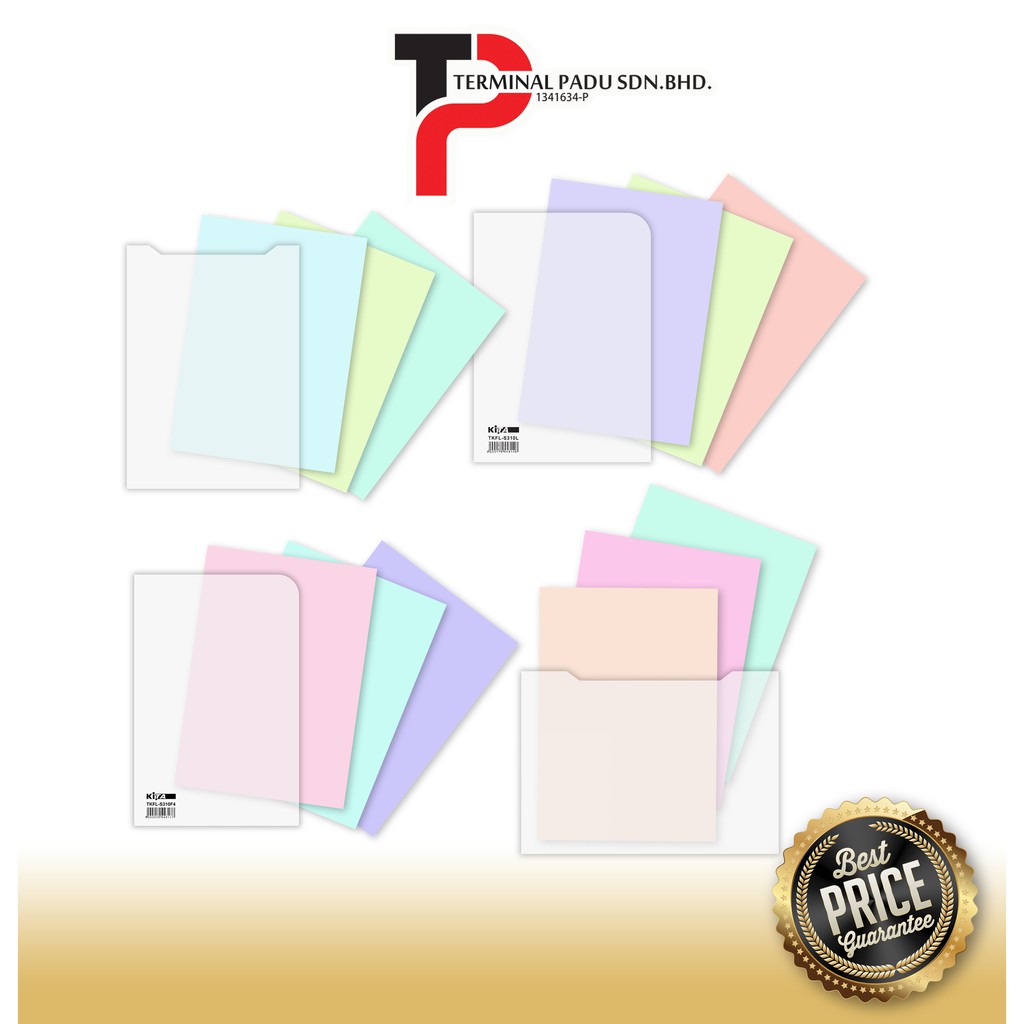 Transparent L Folder/U Folder/C Folder/L Shape File A4 Report Cover/PVC ...