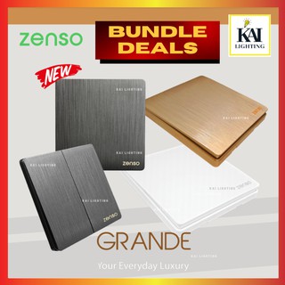 [SIRIM] Zenso Grande Socket and Wall Switch Slim Modern Switches Design ...