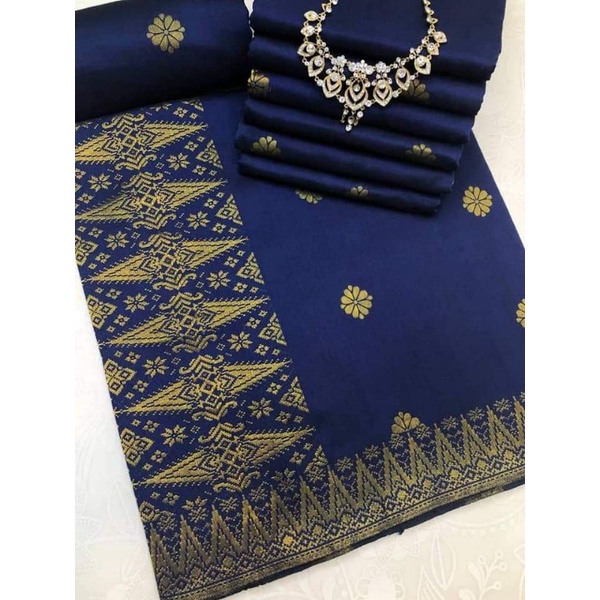 KAIN PASANG SONGKET TENUN BUNGA TABUR EXCLUSIVE (READY STOK) | Shopee ...
