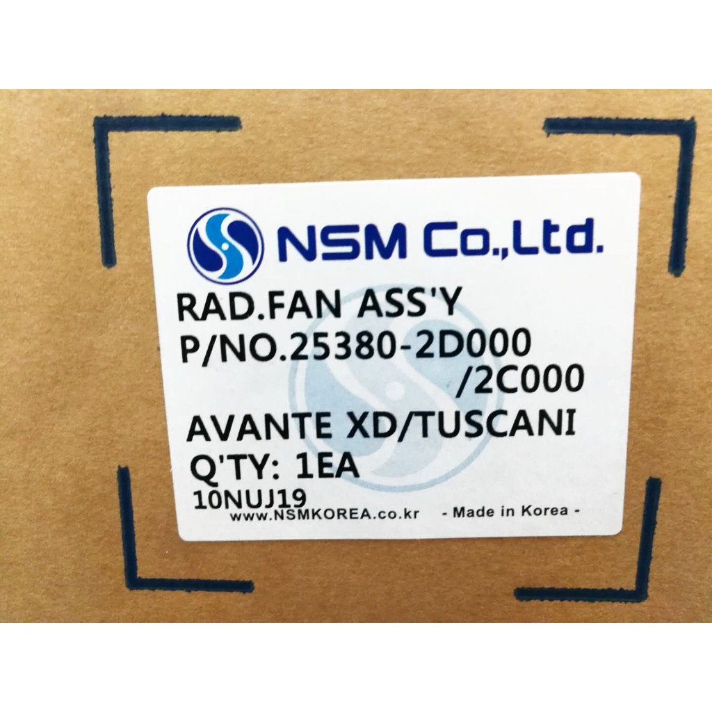 25380-2D000 FAN MOTOR (HYUNDAI ELANTRA XD) | Shopee Malaysia