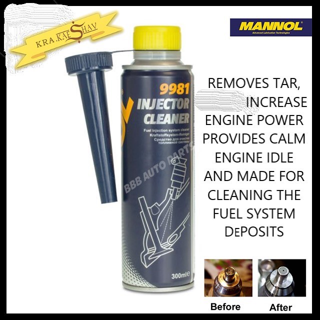 Mannol Injector Cleaner 9981 300ml Engine Cleaner Fuel Additive (With ...