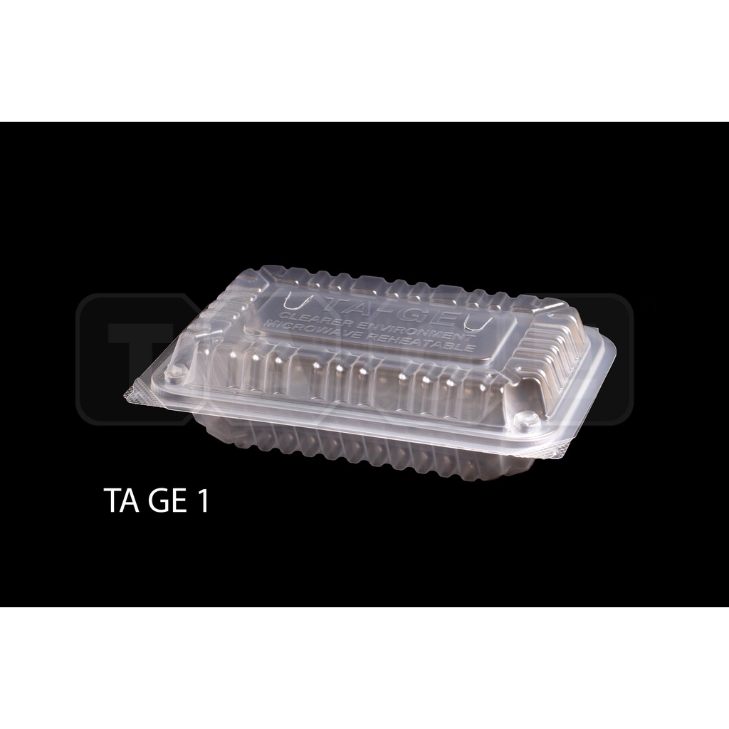 TAGE 1 PP PLASTIC LUNCH BOX WITH LID/DISPOSABLE LUNCH BOX 100PCS ...