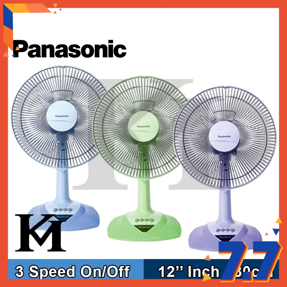 Panasonic Table Fan F-MN304 AQ/GR/ME (12") | Shopee Malaysia