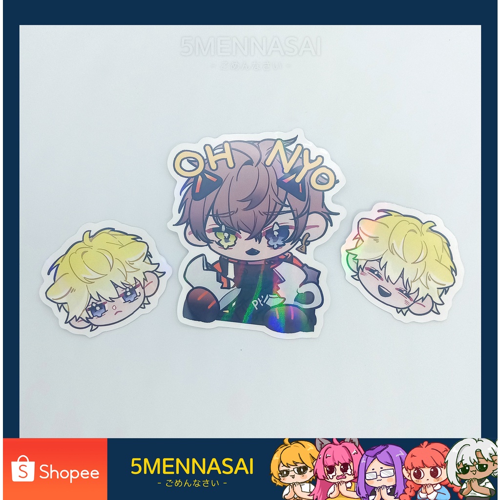 Vtuber SONNYBAN Stickers Set [Nijisanji EN] | Shopee Malaysia