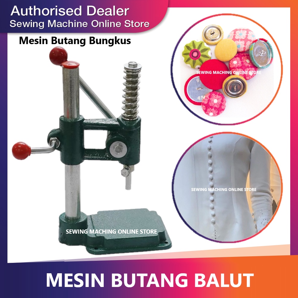 🔥READY STOCK🔥 Mesin Butang Bungkus / Butang Balut Butang Bungkus Mesin ...