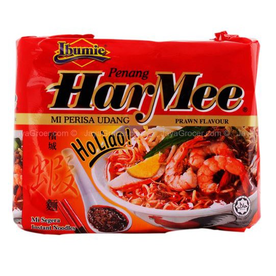 Ibumie Pennag Har Mee Prawn Flavour Instant Noodles (5 Packs) | Shopee ...