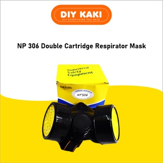 [NP305,NP 306] Single/Twin Double Cartridge Respirator Mask / DUST MASK ...