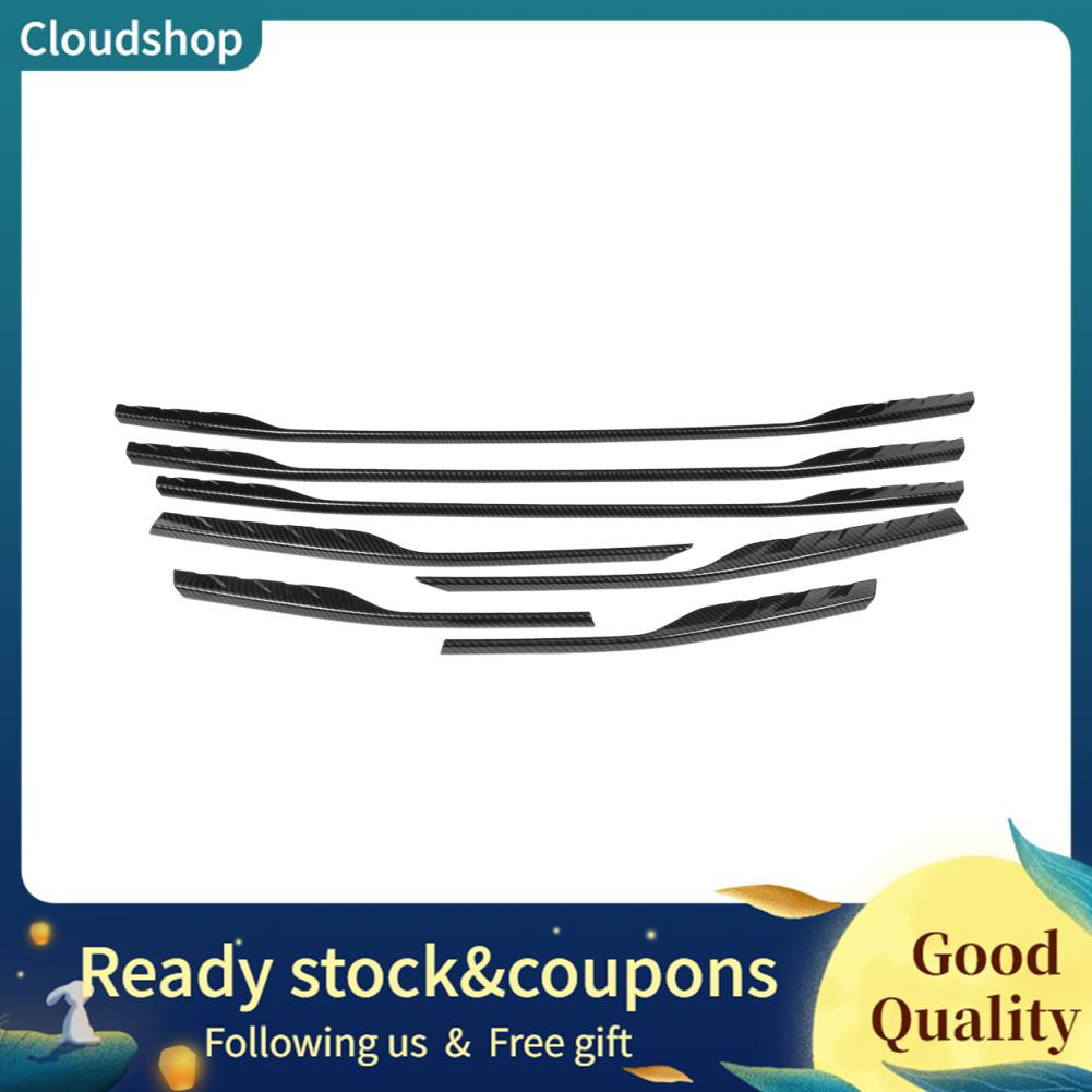 Cloudshop 7Pcs Car Grille Cover Trim Sticker Decoration for Hyundai ...