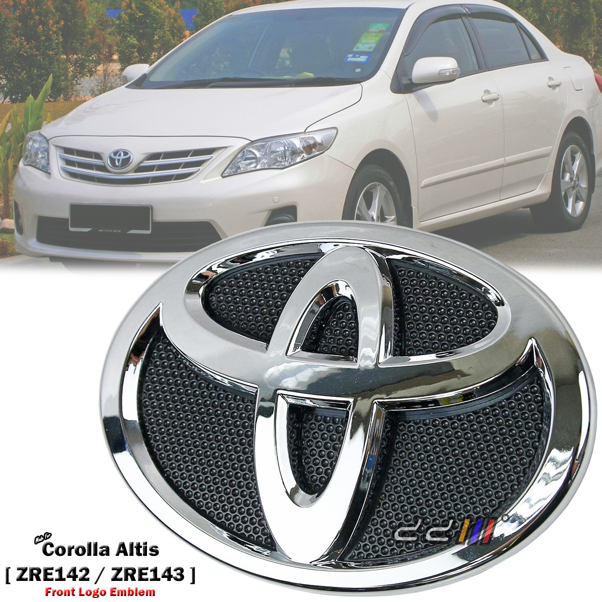 Logo emblem corolla altis toyota logo emblem badge for toyota corolla ...