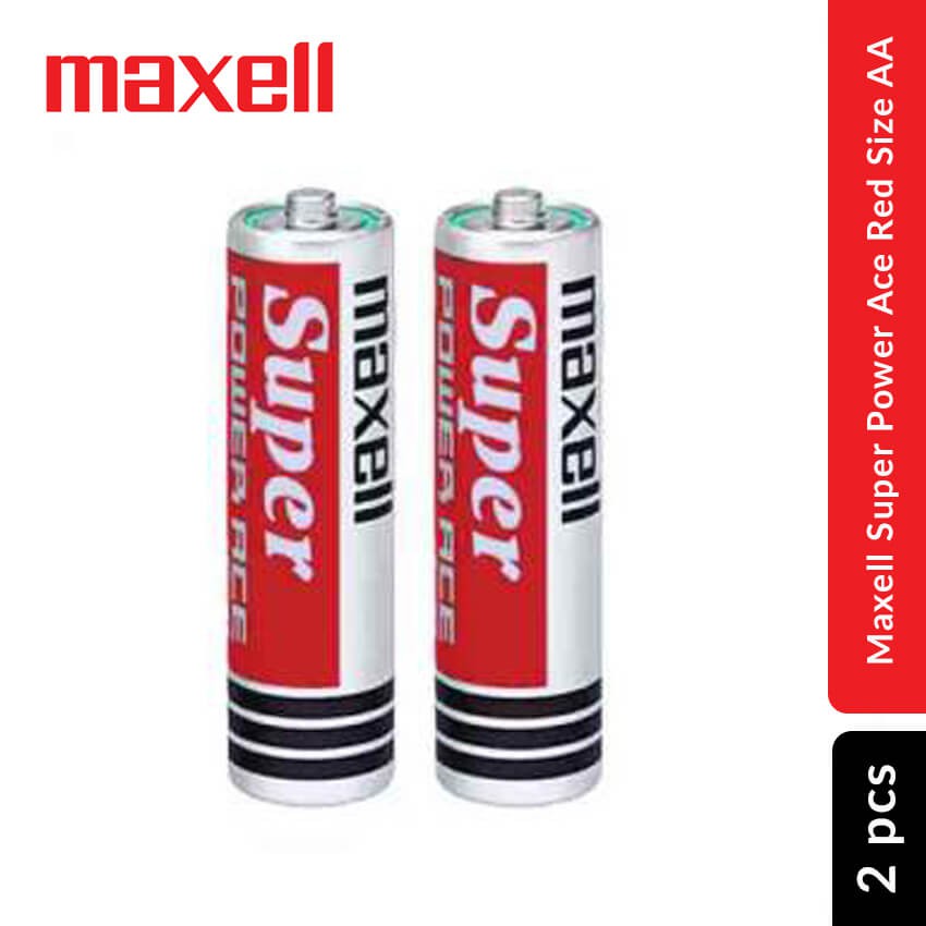 ORIGINAL MAXELL SUPER POWER ACE BATTERY - AA / AAA | Shopee Malaysia