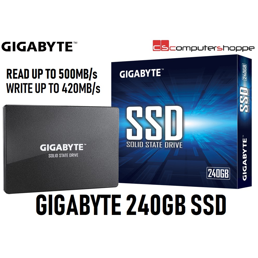 Gigabyte SSD 240GB Solid State Drive 2.5'' | Shopee Malaysia