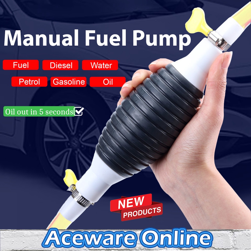 1PC Manual Oil Pump Oil Sucker Pump Manual Water Pump Hand Siphon Pump ...
