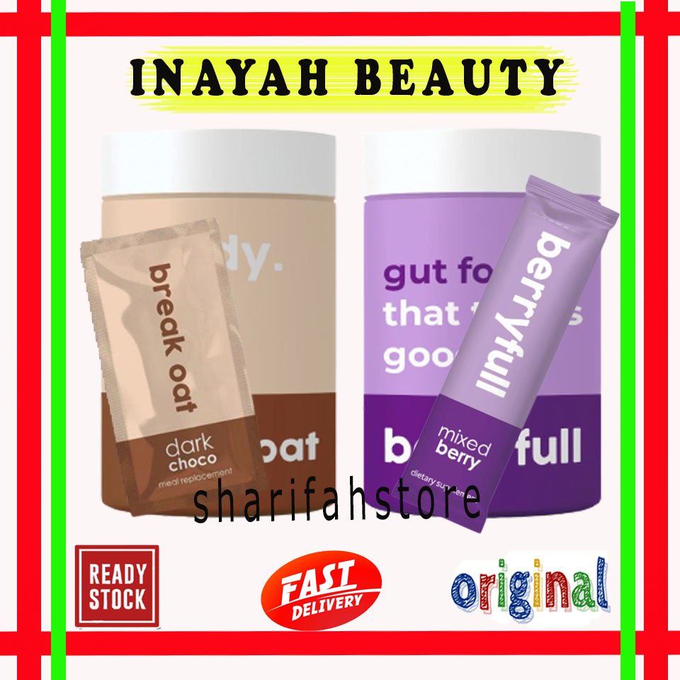 Berryfull Break Oat Inayah Beauty - Berry Full Slimming Produk Kurus ...