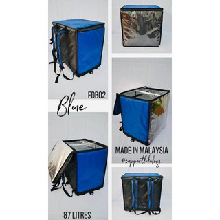 Food delivery bag 87Liter / Hitam, Biru, Oren, Kuning, Merah Ready ...