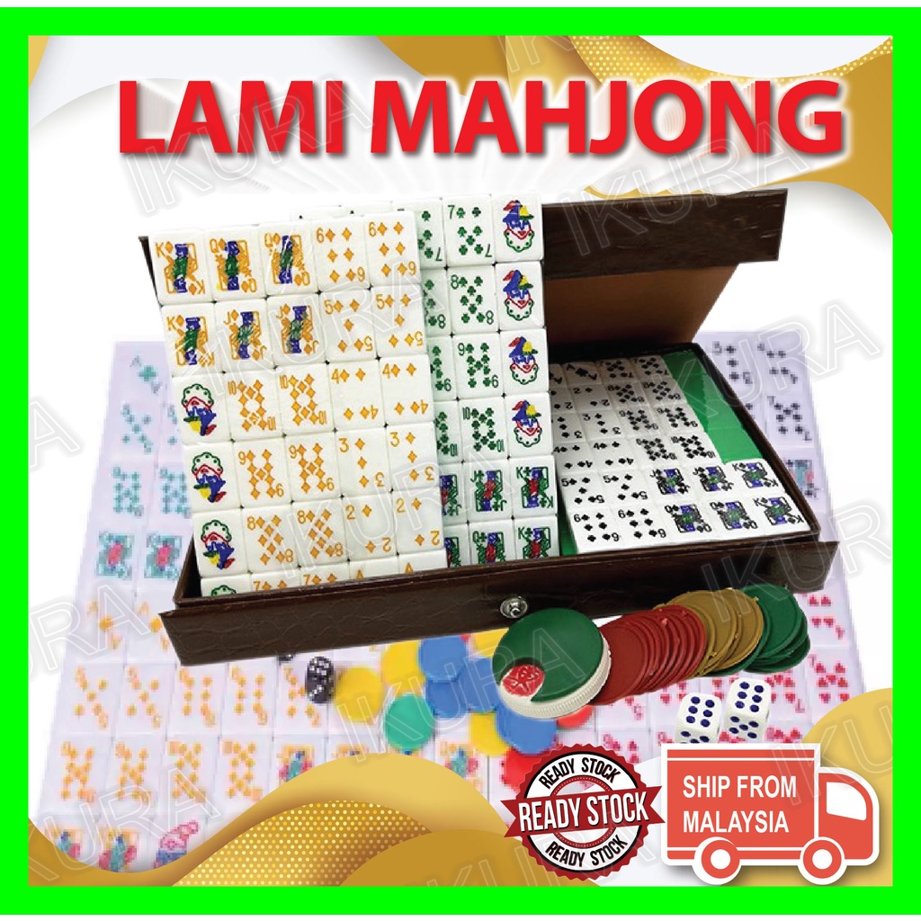 RUMMY /CINAMI / LAMI MAHJONG SET | Shopee Malaysia