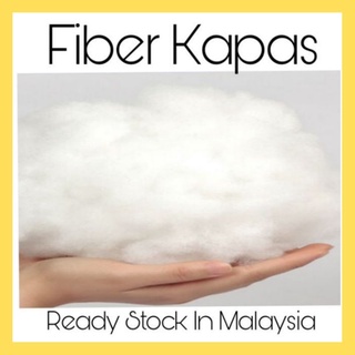Fiber Kapas 100 Gram. Kapas. Fiber untuk Isi Dalam Plushie,Keychain ...