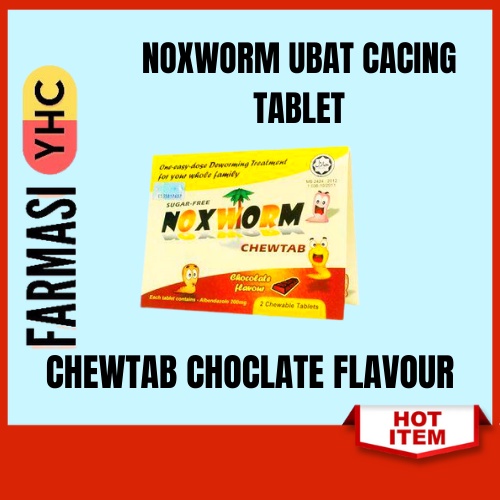 NOXWORM CHEWTAB UBAT CACING CHOCOLATE FLAVOUR | Shopee Malaysia NOXWORM CHEWTAB UBAT CACING CHOCOLATE FLAVOUR | Shopee Malaysia