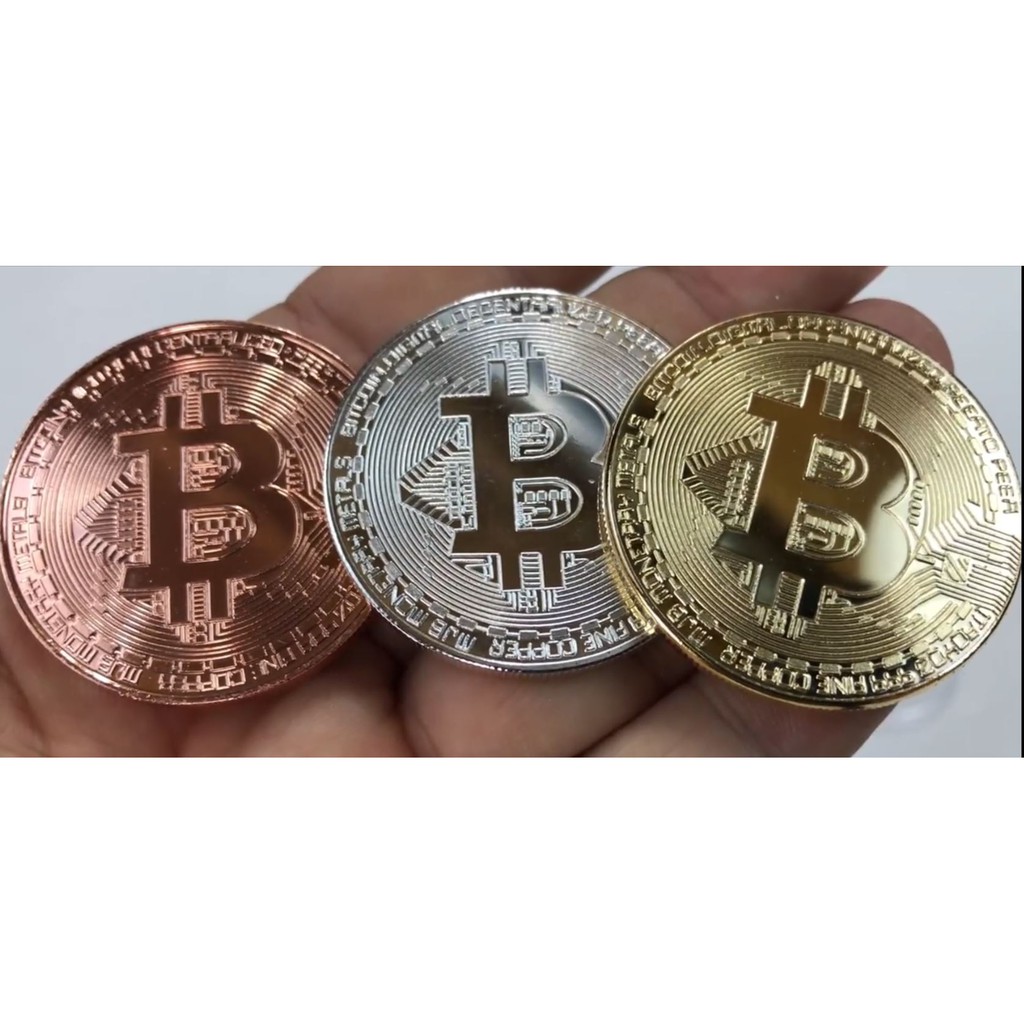 Collectible Crypto Coin Replica ( Gold, Silver, bronze) | Shopee Malaysia