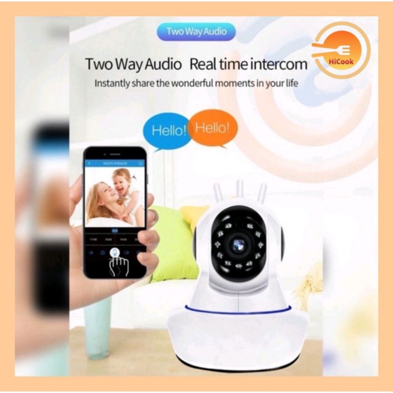 [Ready Stock] HICOOK IP Camera FHD Wifi CCTV Home Security Wireless ...