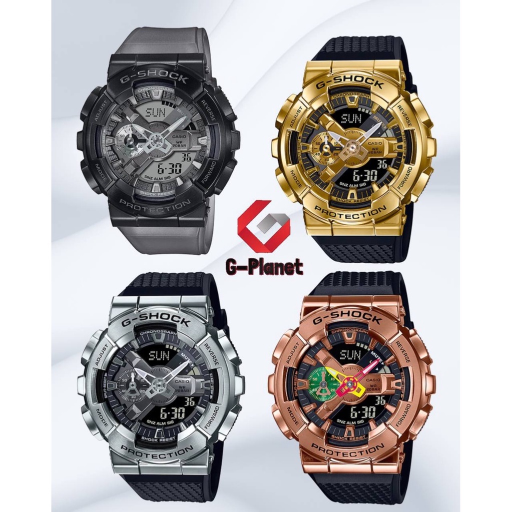 CASIO G-SHOCK 100% Original GM-110-1ADR / GM-110G-1A9DR / GM-110RH-1ADR ...