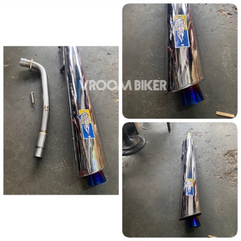 Espada Ex5 / Dream / Kriss110 / VF3I / EX5110 FI WAVE125 S WAVE125 Exhaust Pipe Standard Cutting ...