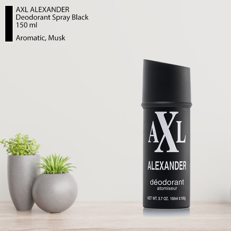 AXL AlEXANDER, SPRAY PARFUM DEODORANT | Shopee Malaysia