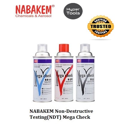 NABAKEM Non-Destructive Testing (NDT) Mega Check 450ml - Cleaner ...