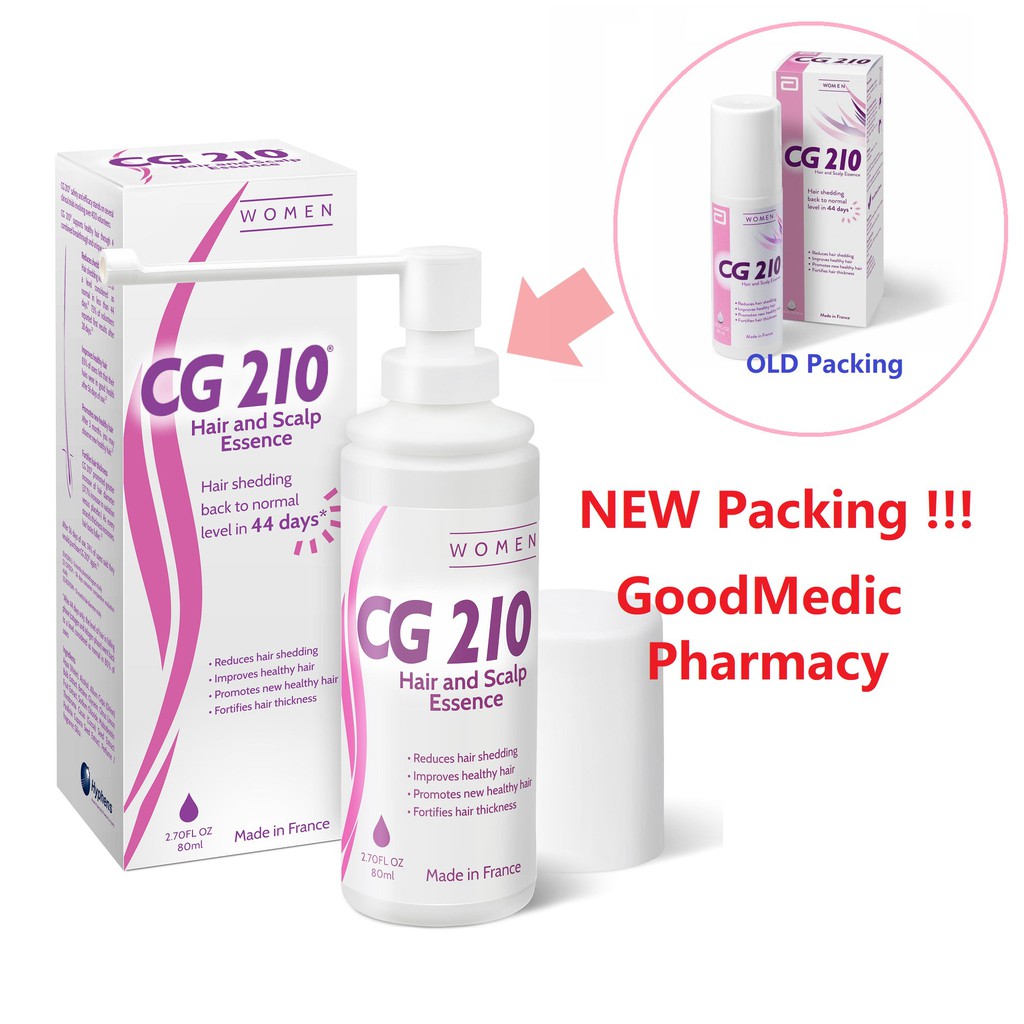 Cg210 Hair And Scalp Essence Women 80ml Made In France Exp Oct 2022