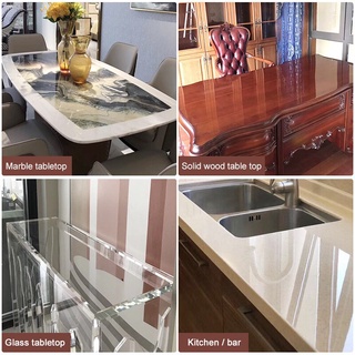 READY STOCK] PVC Transparent Alas Meja/Alas Meja Plastik/Lapik Meja ...