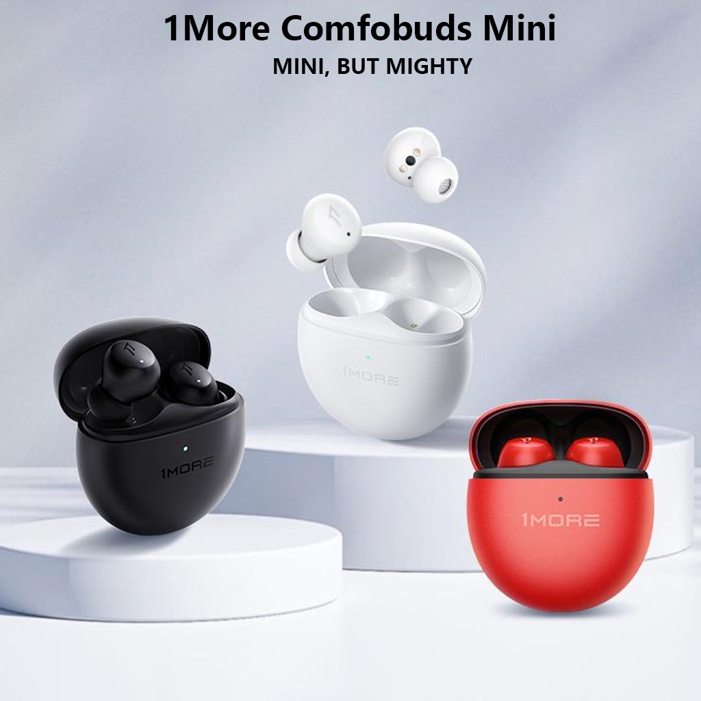 1MORE ComfoBuds Mini True Wireless Noise Canceling Headphones | Shopee ...
