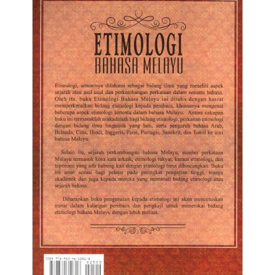 Maksud Etimologi Dalam Bahasa Melayu