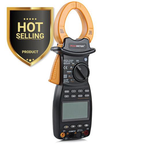 Professional 3 Phase Clamp Meter Power Factor Correction TRMS 4 Wire ...