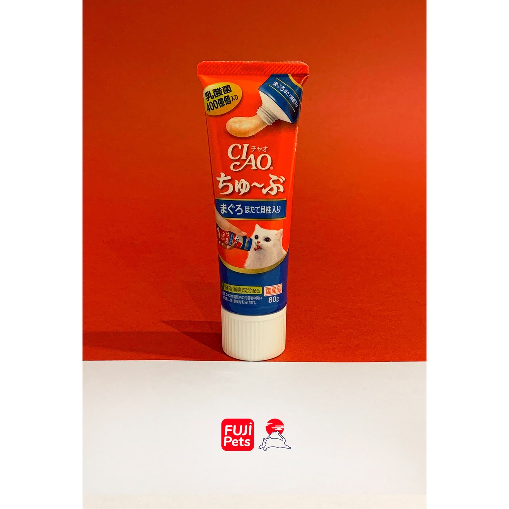 Ciao JAPAN Churu Tube with 40 billion Lactic acid bacteria Tuna ...