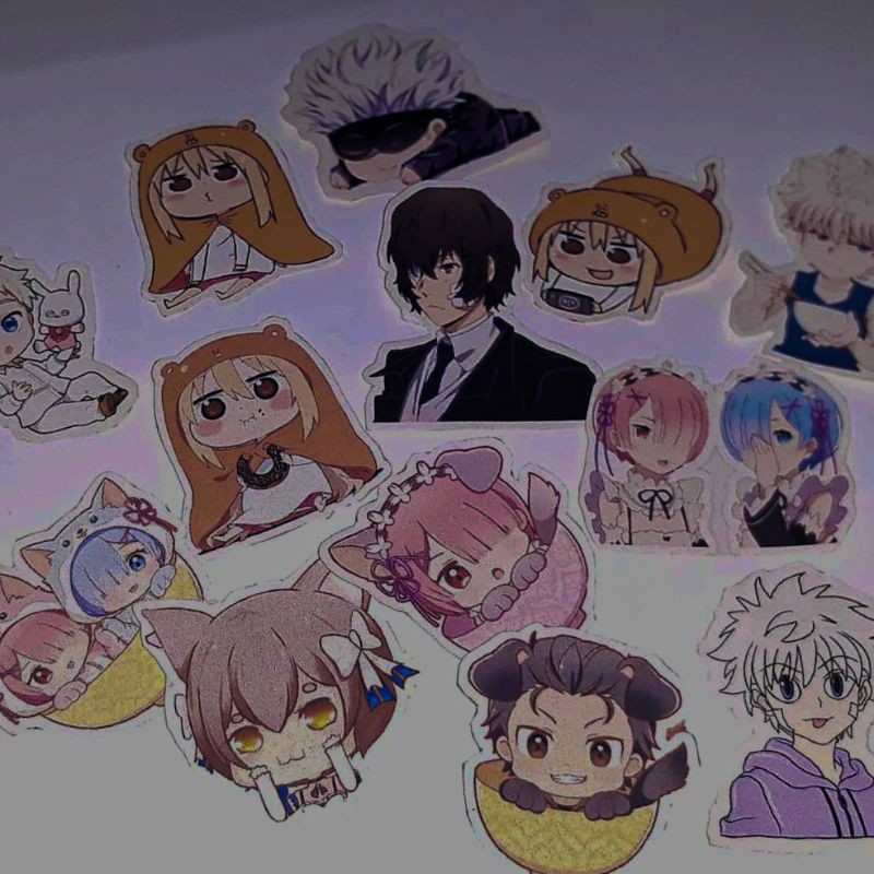 Minimum Buy 10 Thousand RUPIAH random anime sticker anime sticker ...