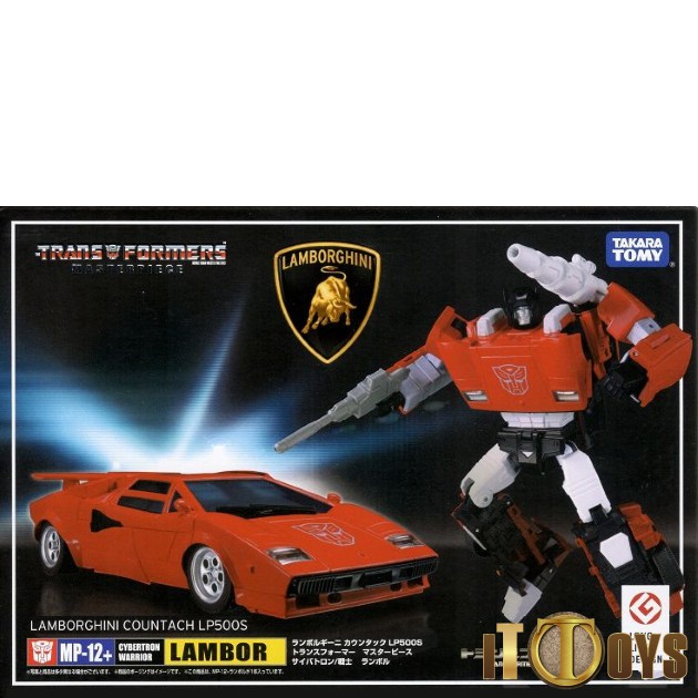 Transformers Masterpiece MP-12+ Lambor (Lamborghini Countach LP500S ...