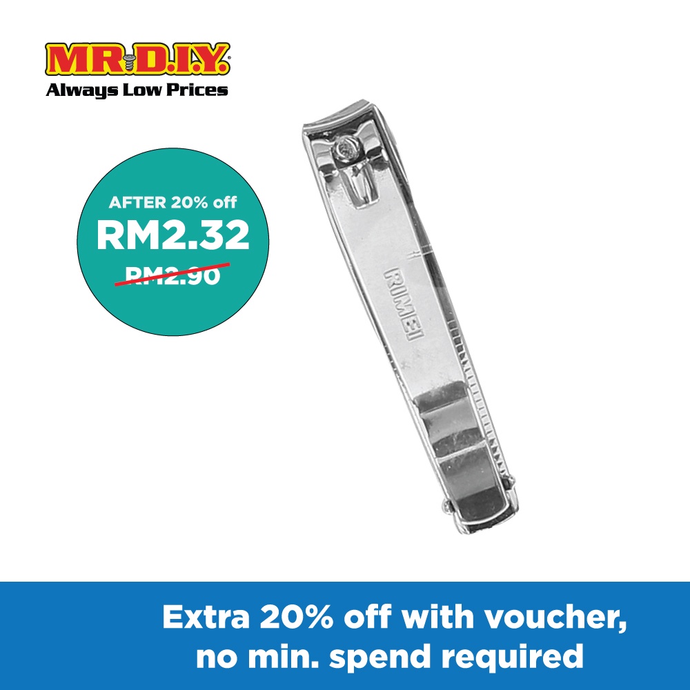 RIMEI Stainless-Steel Nail Clipper (1pc) | Shopee Malaysia