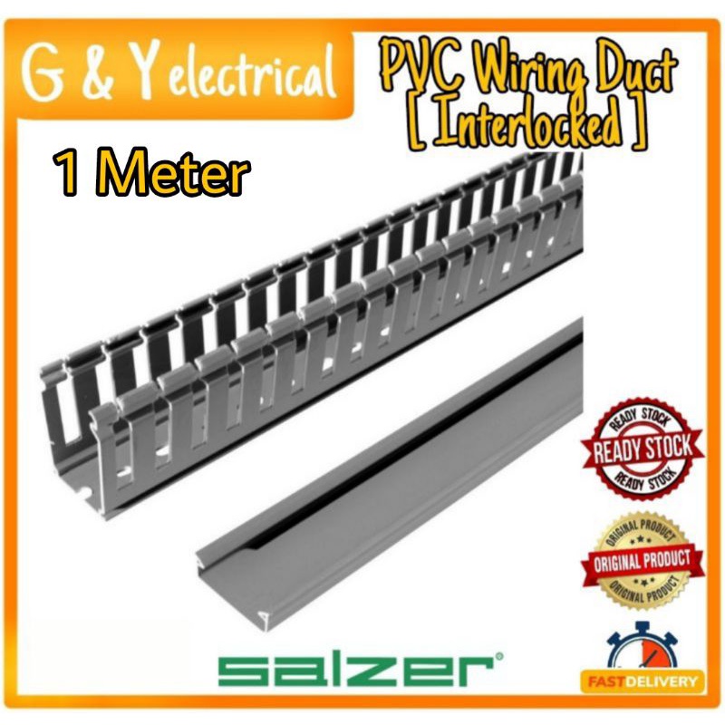 [Interlocked] High Quality PVC Cable Trunking / Electrical Wiring Duct ...