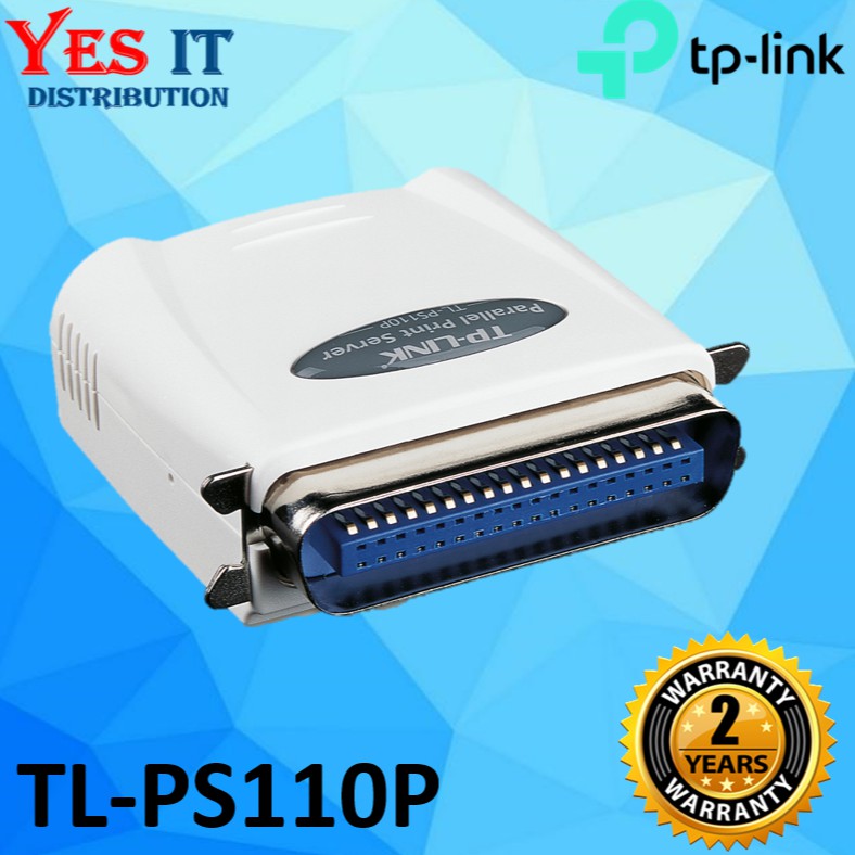 TP-LINK TL-PS110P Single Parallel Port Fast Ethernet Print Server ... TP-LINK TL-PS110P Single Parallel Port Fast Ethernet Print Server ...