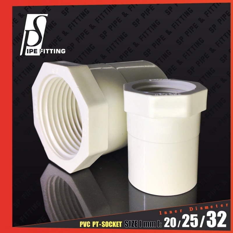 PVC PT SOCKET / PVC PIPE CONNECTOR / PVC PIPE FITTING / PENYAMBUNG PAIP ...