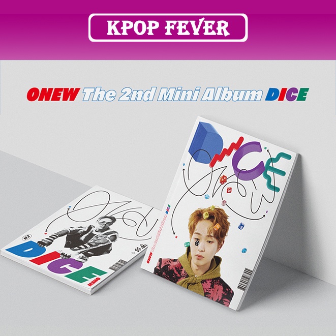 SHINee ONEW - DICE 2nd MINI ALBUM CD BOOKLET PHOTOCARD SEALED | Shopee Malaysia