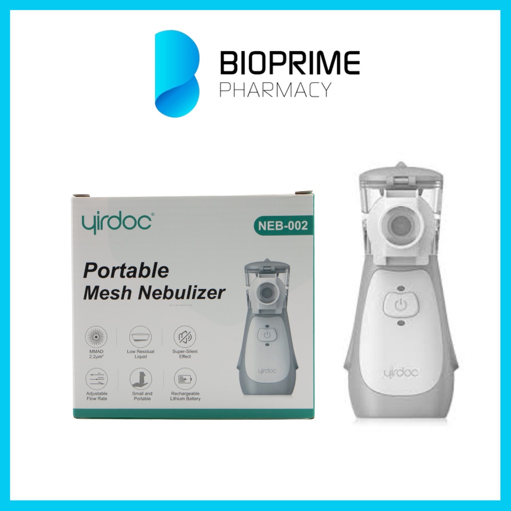 Yirdoc Intelligent Mesh Nebulizer NEB-002 | Wireless, Portable, Compact ...