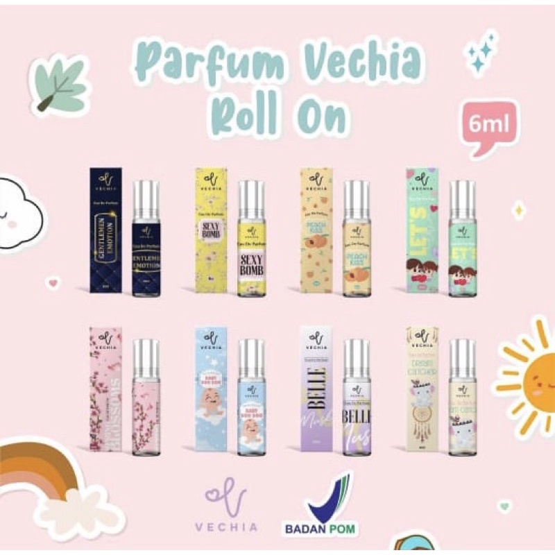 [Free gift] Vechia Inspired Eau De Parfum roll on and spray 6ml and 30ml bpom approved | Shopee ...