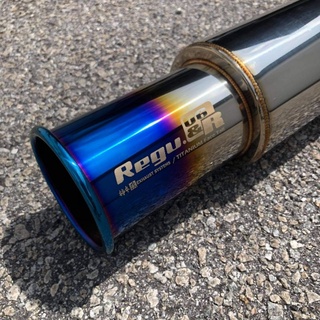 Regu 06 S Flow Exhaust Titanium Biru Stainless Steel Ekzos Muffler ...
