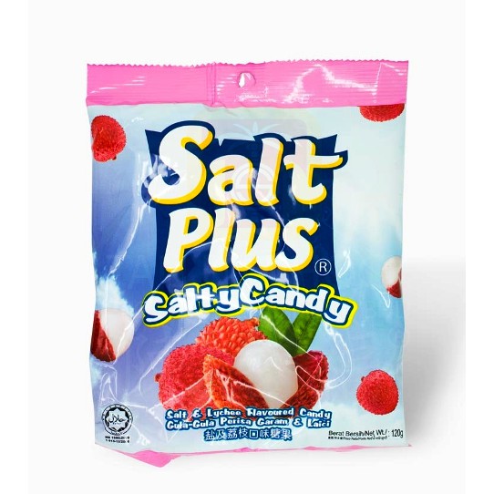 Salt Plus Salty Lychee Candy (1 Pack/48 Pcs) | Shopee Malaysia