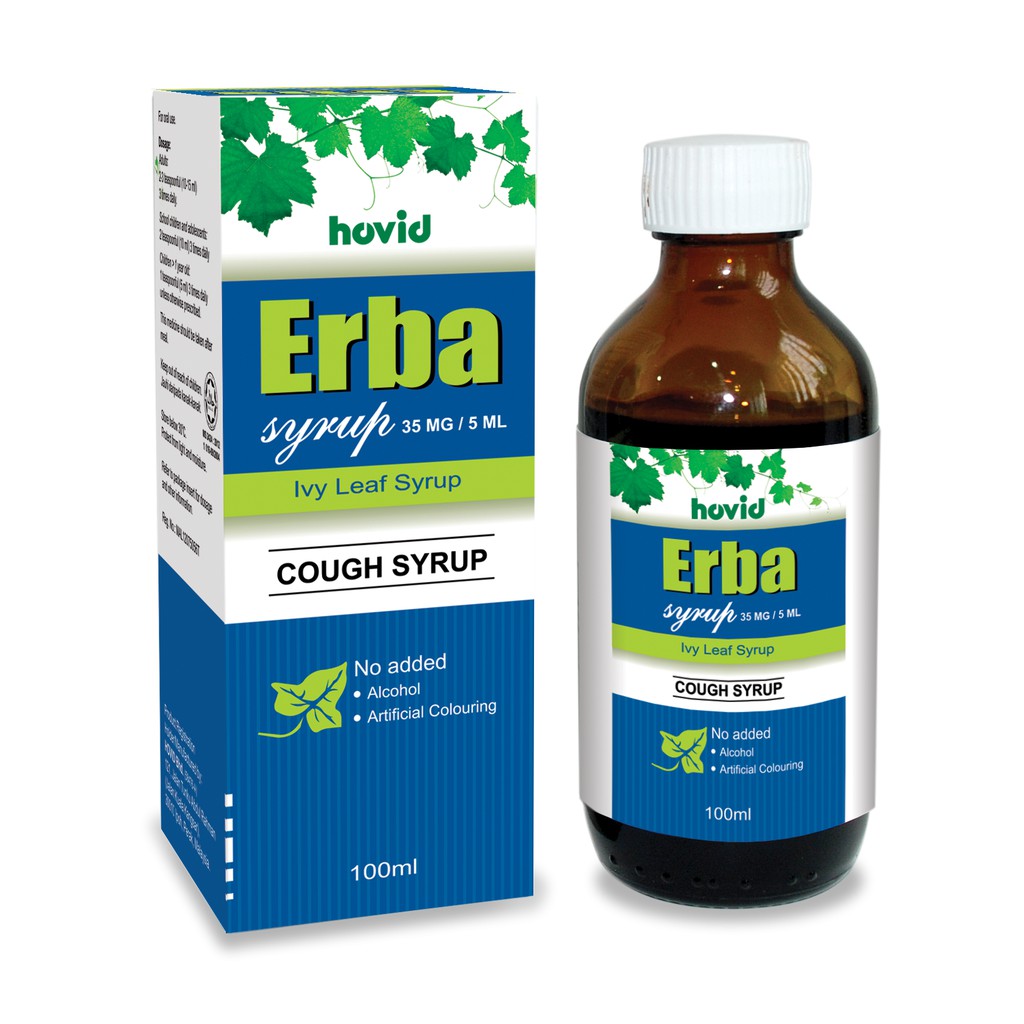Hovid Erba Cough Syrup 100ml | Shopee Malaysia