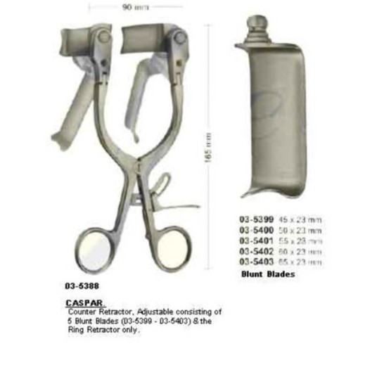 Caspar Longitudinal Retractor Set Stainless Steel, Surgical Instruments ...