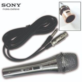 Sony Professional Wired Microphone/Mic/Mikrofon For karaoke & Vokal (SN-909) - Metal Body/High ...