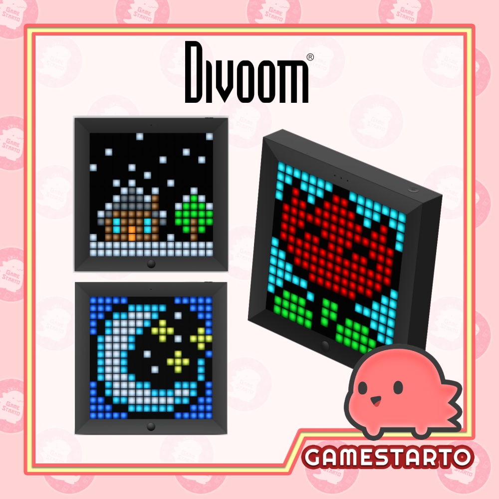 Divoom Pixoo - Multi-Purpose DIY Pixel Art Frame | Shopee Malaysia